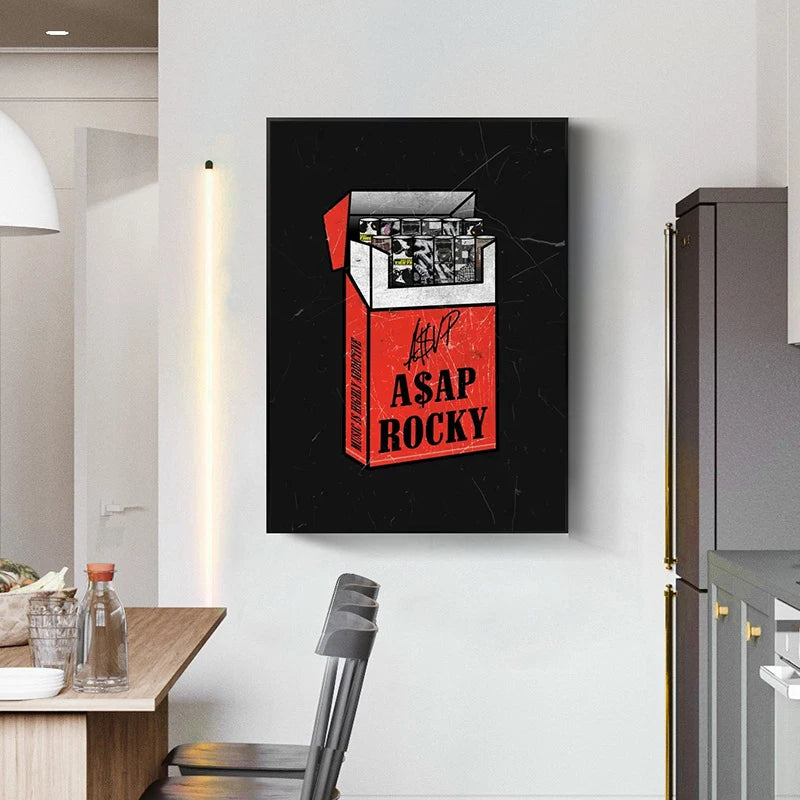 Cigarette Case Singer Star Poster – Oradola