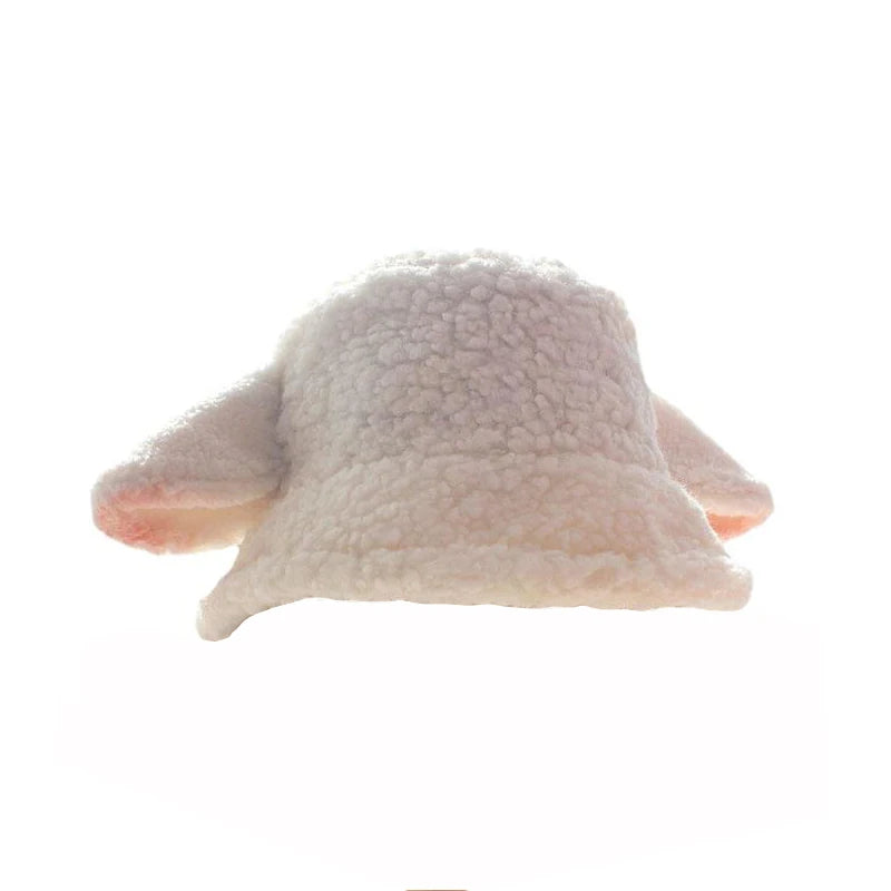Faux Lamb Sheep Ears Fisherman Hat – Oradola